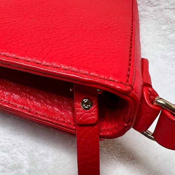 kate spade | Bags | New Kate Spade Red Orange Color W Tassel Crossbody ...